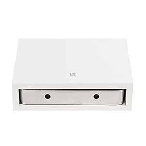 Umbra 325560-660 Showcase Floating Shelves (Set of 3), Gallery Style Display for Small Objects and More, White