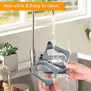 Silicone Egg Rings, Silicone Pancake Mold, Non-Stick Square Round Heart Egg Mold Fried Egg Cooker Ring, Detachable Egg Ring Molds for Eggs, Pancakes, Breakfast Sandwiches