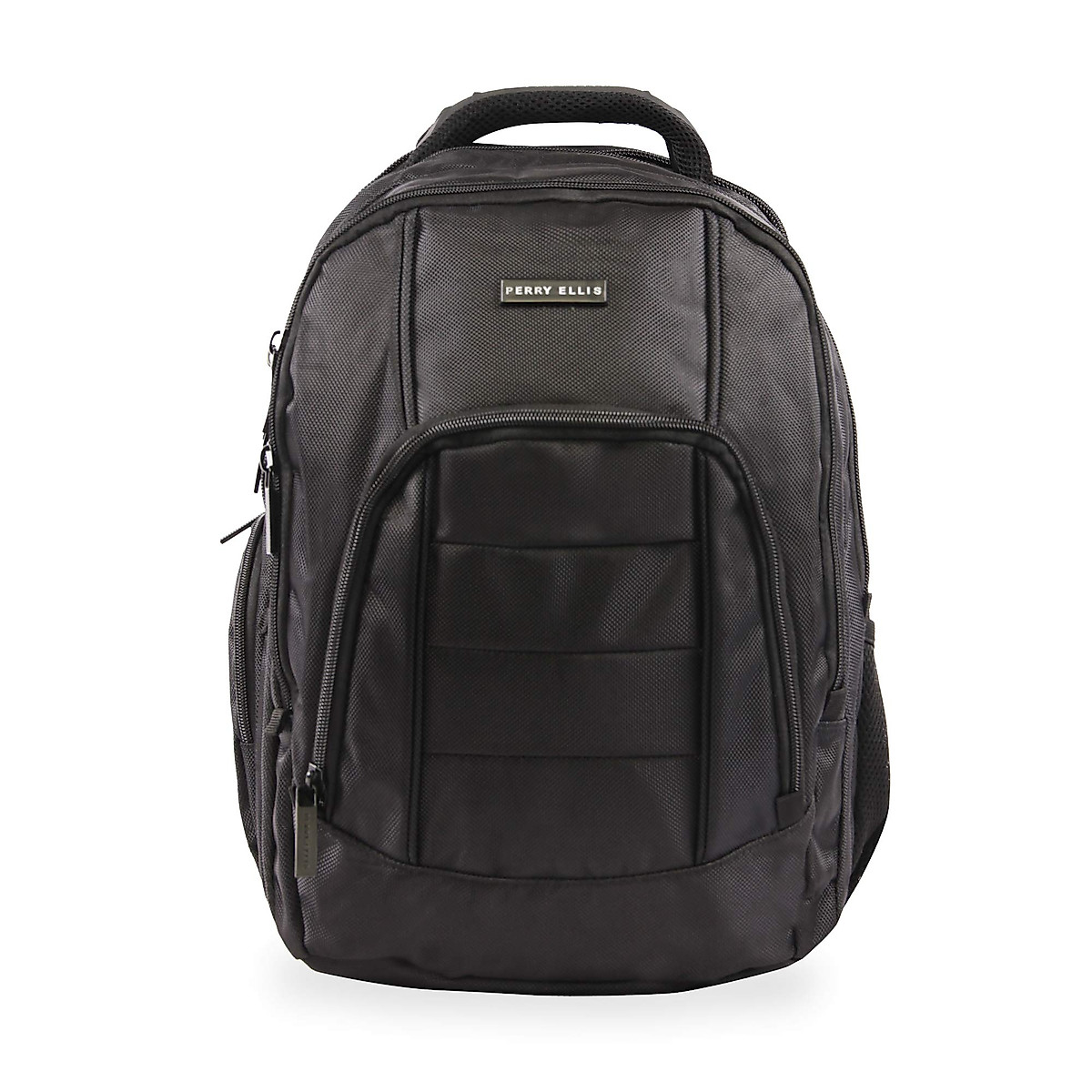 Perry Ellis M200 Business Laptop Backpack, Black, One Size