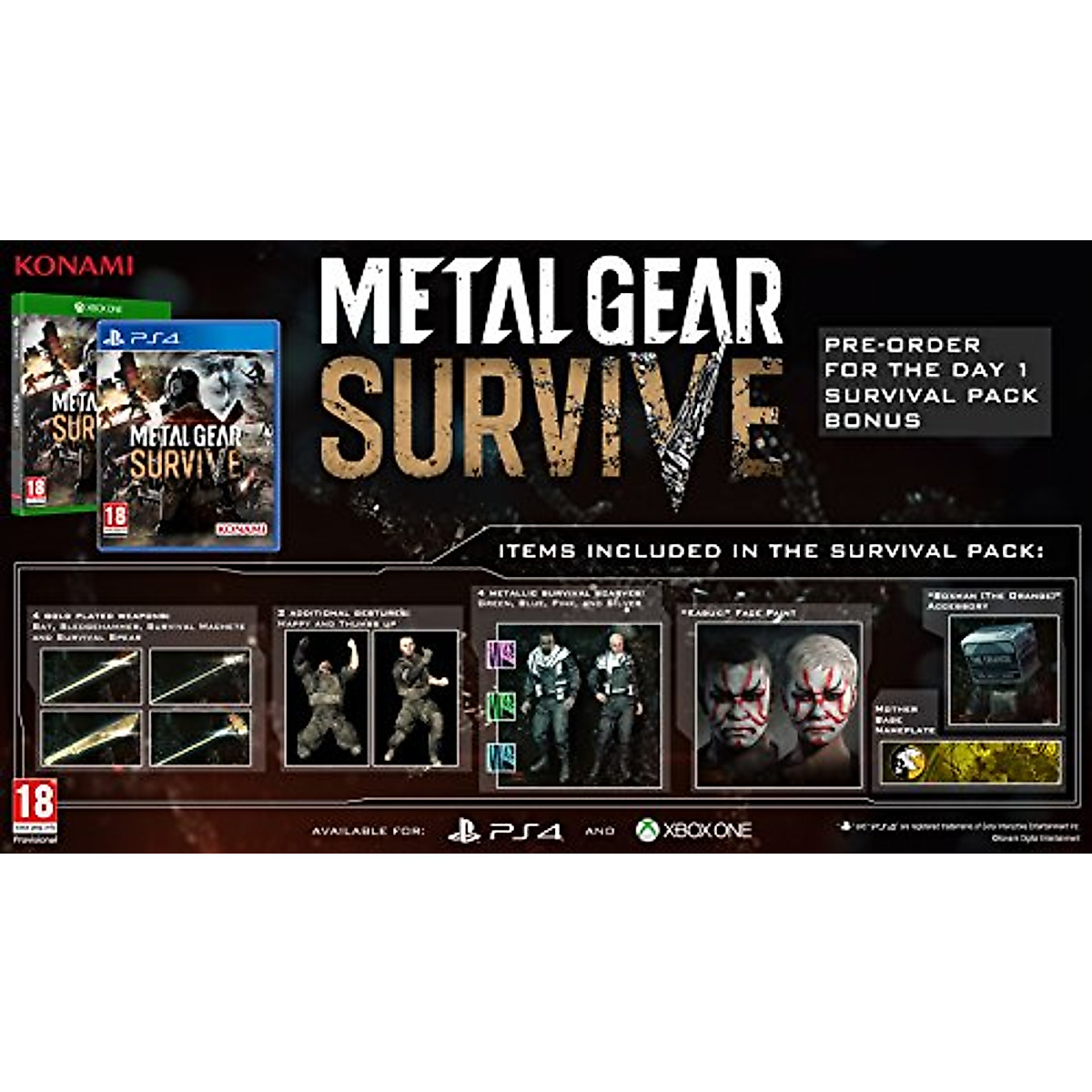 Metal Gear: Survive (Xbox One)