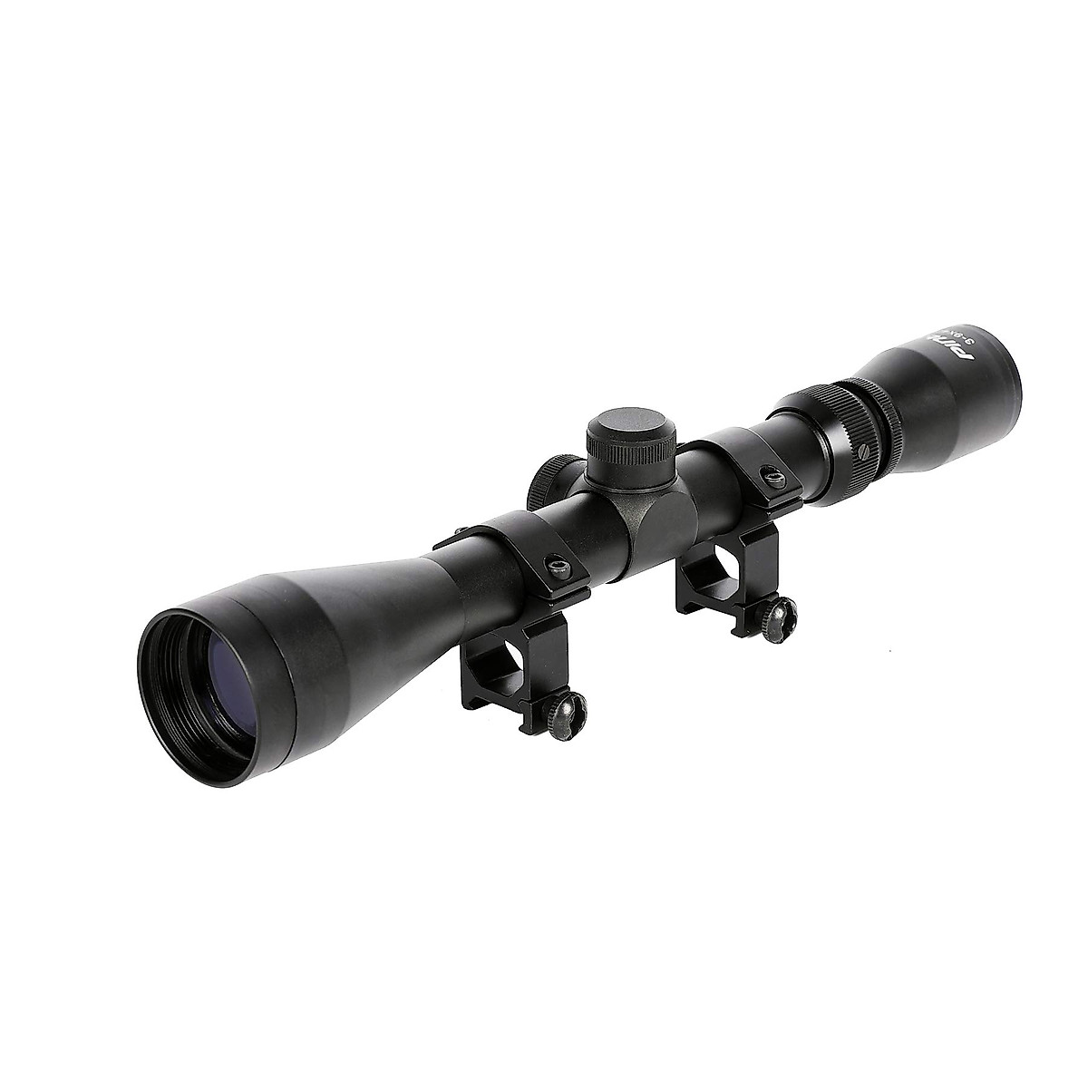 Pinty 3-9X40 Duplex Optical Hunting Rifle Scope Combo with Red Laser and Torch