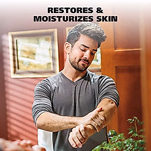 Wahl Body Lotion with Essential Oils, Hydroxy Acid and Ceramides to Exfoliate, Restore, Moisturize All Skin Types – 24 Oz - Model 805606A