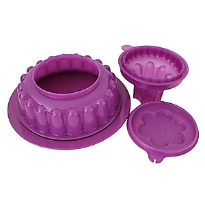 NewTupperware SMALL Jel Ring Jello Desserts Mold 500ml / 2 cups in Purple