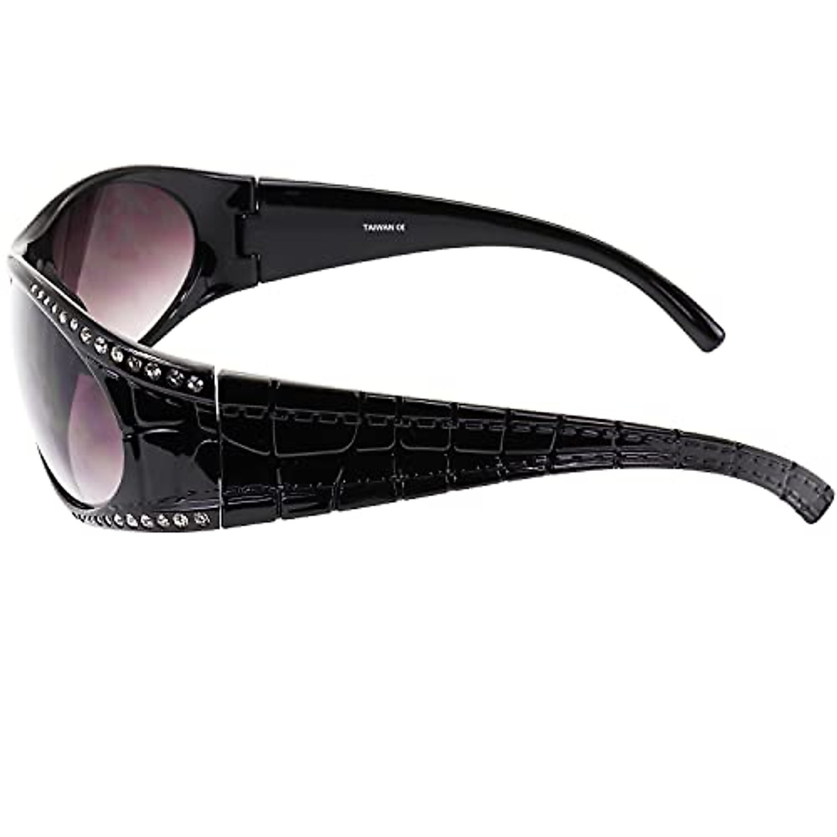 Global Vision Marilyn-1 Women's Motorcycle Sunglasses W/ 50 Crystal Bling Rhinestones Eyewear