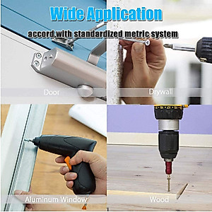 100 Pcs M2x14mm Flat Head Wood Self Tapping 304 Stainless Steel Screw Phillips Head Self Drilling