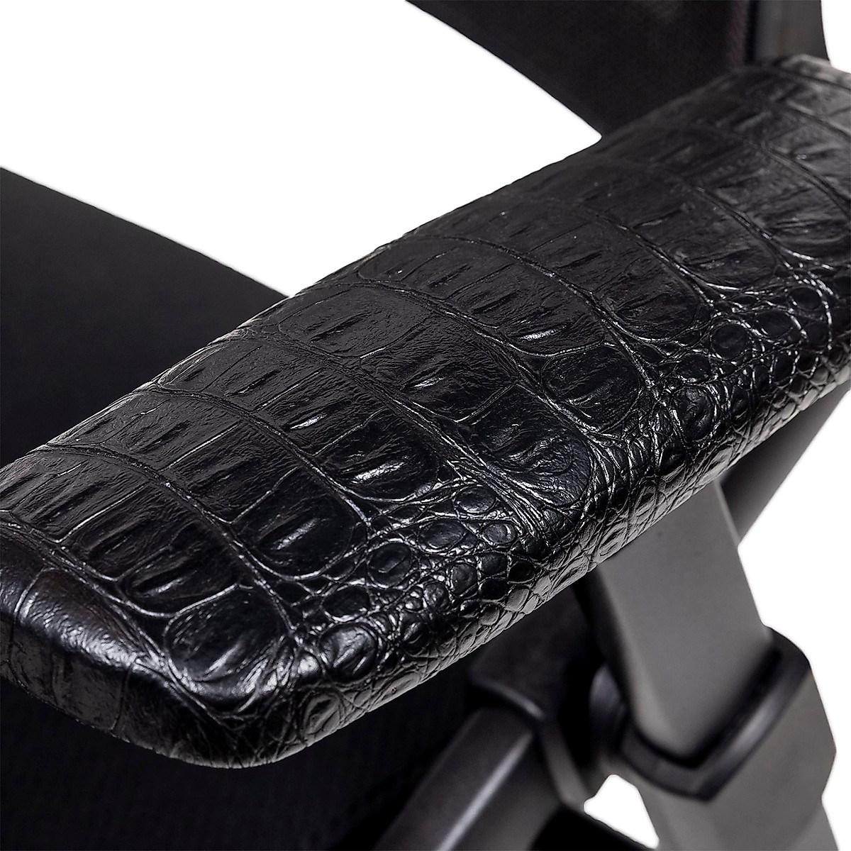 Triton Premium Poker Table Chair - Foldable and Long-Lasting Chairs with Padded Seats and Leather Armrests, Luxurious Vegas Style Casino Experience at Home (10 Chairs)