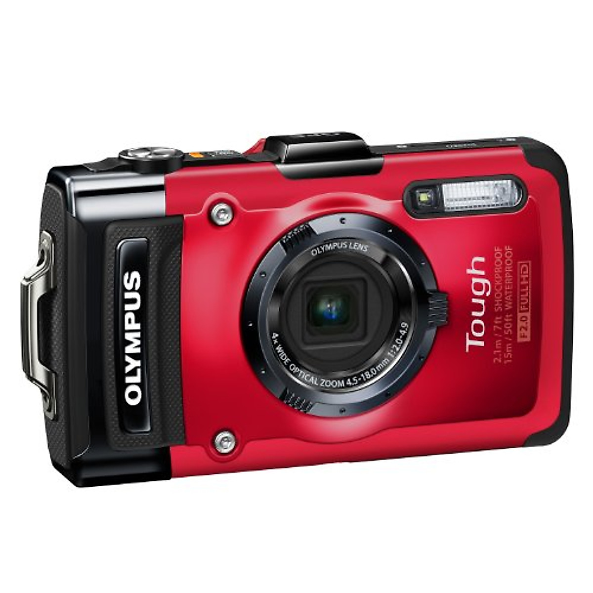 Stylus Tough TG-2 - Digital Camera - red