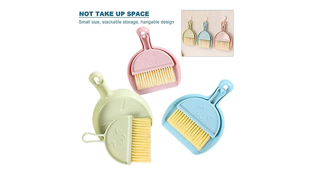 Mini Broom and Dustpan Set - Perfect for Kids & Home