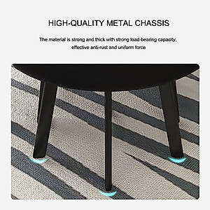 Office Reception Room Club Table, Round Negotiation Reception Tables And Chairs Combination, Home Living Room Kitchen Leisure Table, Rest Area Small Apartment Balcony Leisure Table And Chair ( Color :