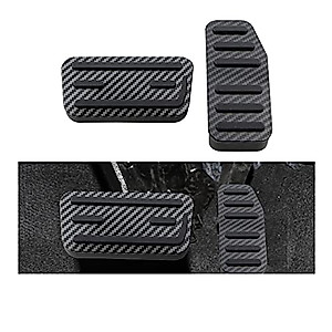 JEMETA 2Pcs/Set at Car Pedal Cover Fit for Auto Pedals Fit for Vezel HRV HR-V 2016-2022 Fit Jazz 2011-2019 City 2015-2019 Parts Replacement Parts