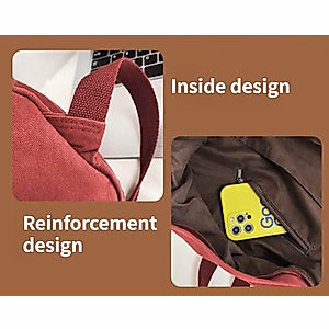 vintage backpack purse for women canvas backpack laptop travel backpack laptop backpack hiking backpack school backpack (brown)