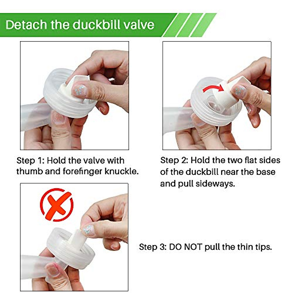 Replacement Duckbill Valves and Silicone Membrane for Spectra S2 Spectra S1 and 9 Plus Breastpumps, Replace Spectra Valve and Silicone Diaphragm; Not Original Spectra Pump Parts Accessories by PumpMom