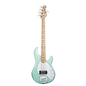 Sterling by Music Man StingRay Ray5 Bass Guitar in Mint Green, 5-String
