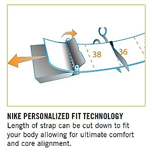 Nike mens Nike Tech Essentials Single Web apparel belts, Black, One Size US