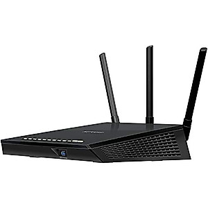 Netgear R6400 Dual-band (2.4 GHz / 5 GHz) Gigabit Ethernet Black wireless router
