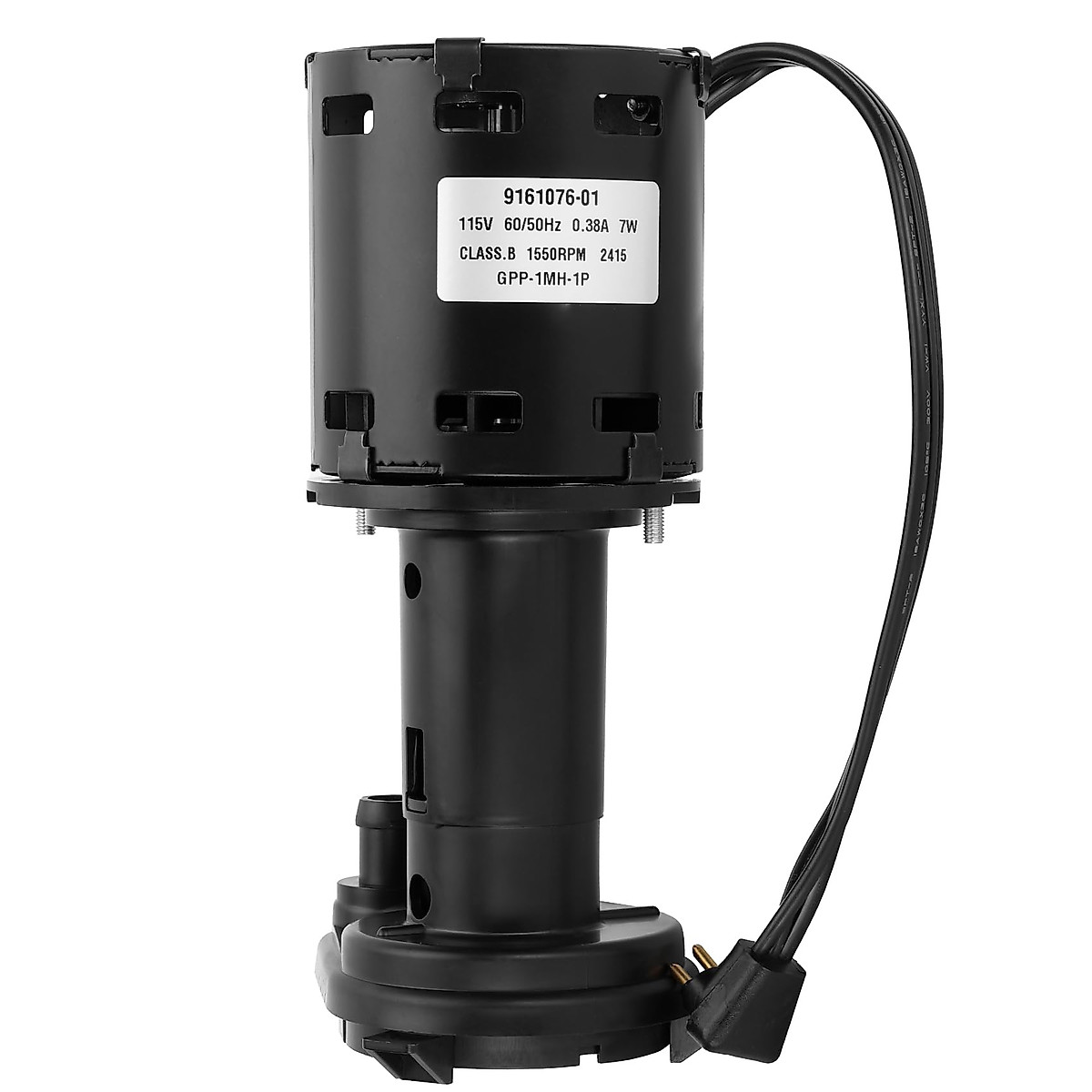 9161076-01 Water Pump Replace hartell GPP-1MH-1P HRIM-21-115 803338 Compatible with ice-o-matic Ice Machine Models 115V 1550RPM 60/50Hz 0.38A 7W