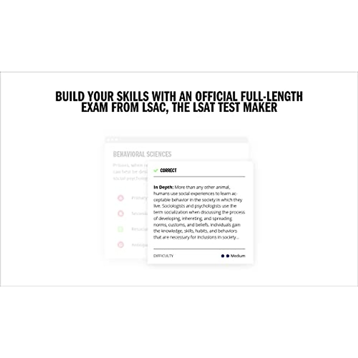 LSAT Prep Plus 2022: Strategies for Every Section, Real LSAT Questions, and Online Study Guide (Kaplan Test Prep)