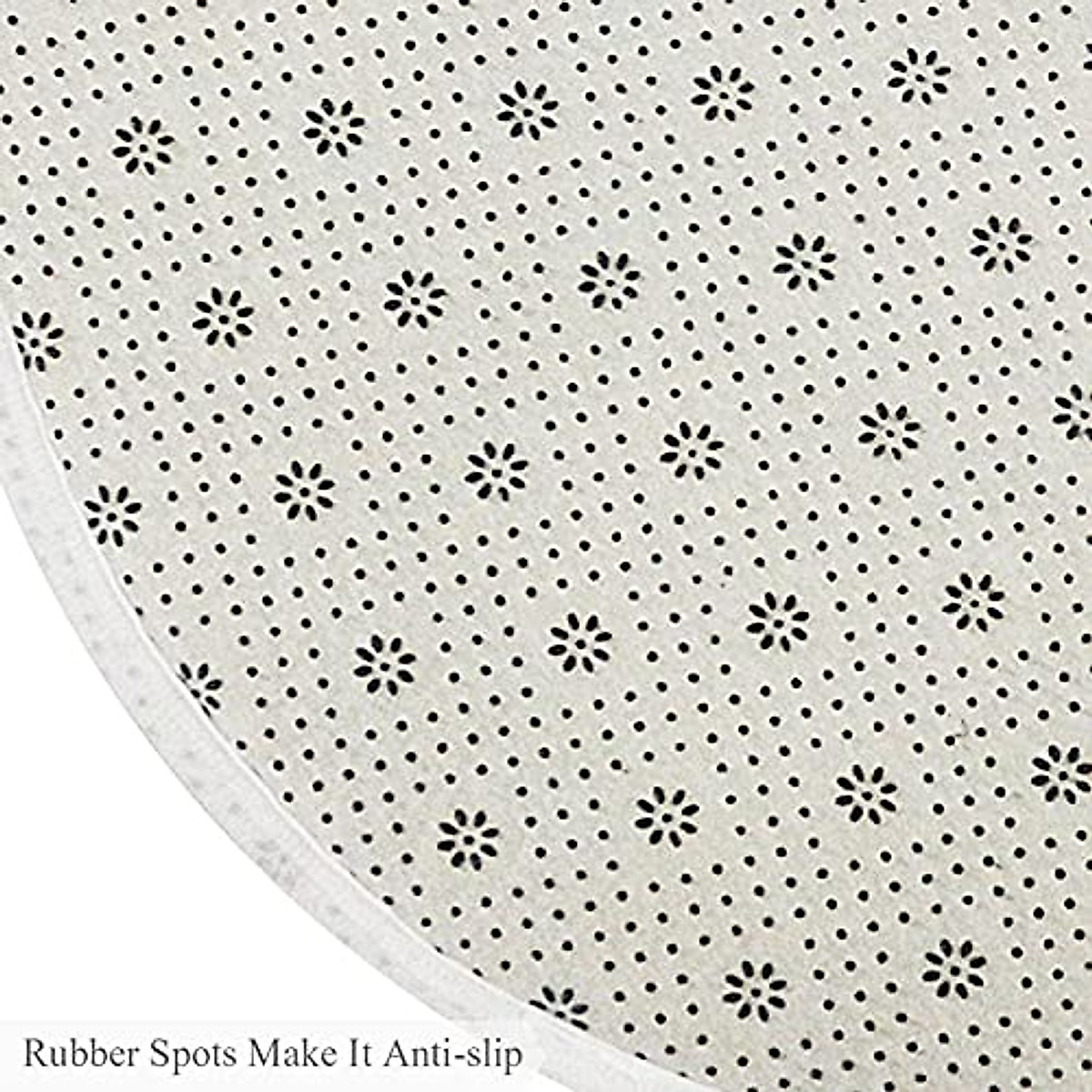 Area Rugs for Bedroom, Luxurious Soft and Thick Non-Slip Carpet for Baby Room, Nursery Modern Decor Rug, Modern Pastorable Flower Spring Floral