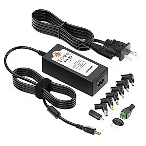 POWSEED Universal 45W 5V 6V 7.5V 9V 12V 13.5V 15V AC DC Power Adapter for Household Electronics Routers CCTV IP Cameras Speaker USB Hub Tablet LED Strips, Multi Voltage Supply Cord Charger 1A 2A 3A