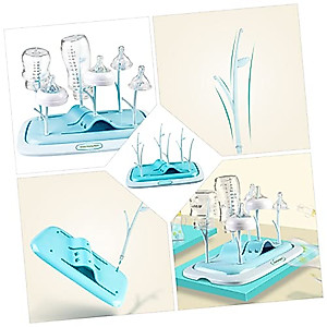 Alipis Bottle Drying Rack Baby Bottle Holder Portable Clothes Drying Rack Portable Dryers Utensil Drying Rack Basket Kitchen Dish Rack Organizer Milk Cup Drying Holder Cup Rack Small Mug