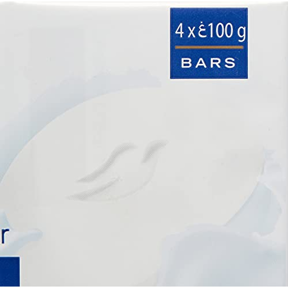Dove Beauty Cream Bar, Unisex Soap, Multi, 4 Count
