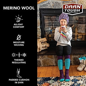 Darn Tough (Style 3029) Kid's Edge Jr. Sock - (Eclipse, Small)