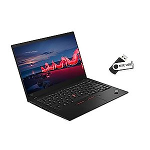Lenovo ThinkPad X1 Carbon Gen 9 Laptop, 14.0" FHD IPS 400 nits, Intel Core i7-1165G7 up to 4.90 GHz, UHD Graphics, 16GB RAM, 1TB PCIe SSD, Win 10 Pro 64/Win 11, Black, with MTC 32GB USB Drive