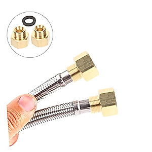 generic 2pcs Pipe Outer Fitting/Adapter Inner Extension To Thread Propane G/