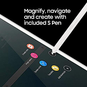 Samsung Galaxy Tab A with S Pen 10.1in; 16 GB Wifi Tablet (White) SM-P580NZWAXAR (Renewed)