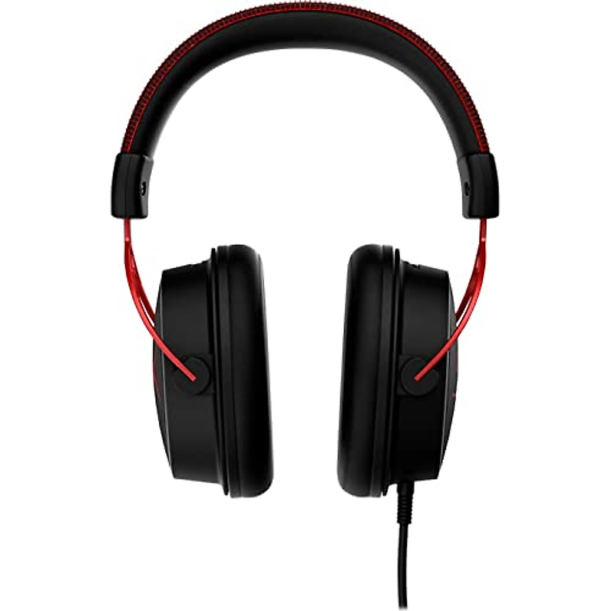 HyperX Cloud Alpha - Gaming Headset, Dual Chamber Drivers, Legendary Comfort, Aluminum Frame, Detachable Microphone, Works on PC, PS4, PS5, Xbox One/ Series X|S, Nintendo Switch and Mobile – Red