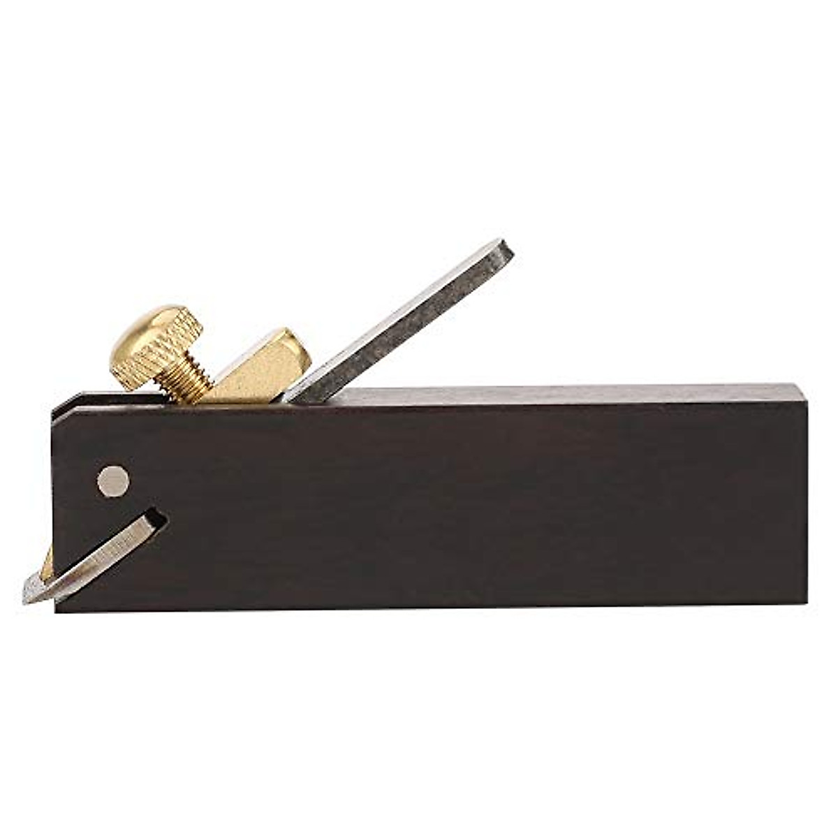 Mini Wood Planer, 3 inch Wood Hand Planer Ebony Woodworking Plane for Planing Surface Smoothing & Flat Bottom Trimming Wood Perfect for Carpenter DIY Wood Cutting Tool