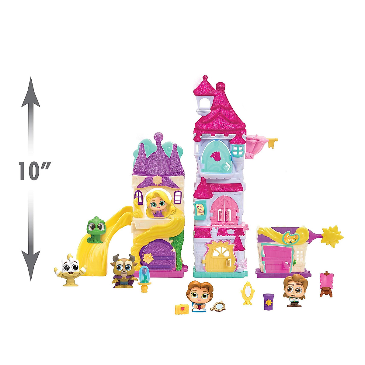 Disney Doorables Enchanted Princess Playset, 1.5-inch Collectible Figures