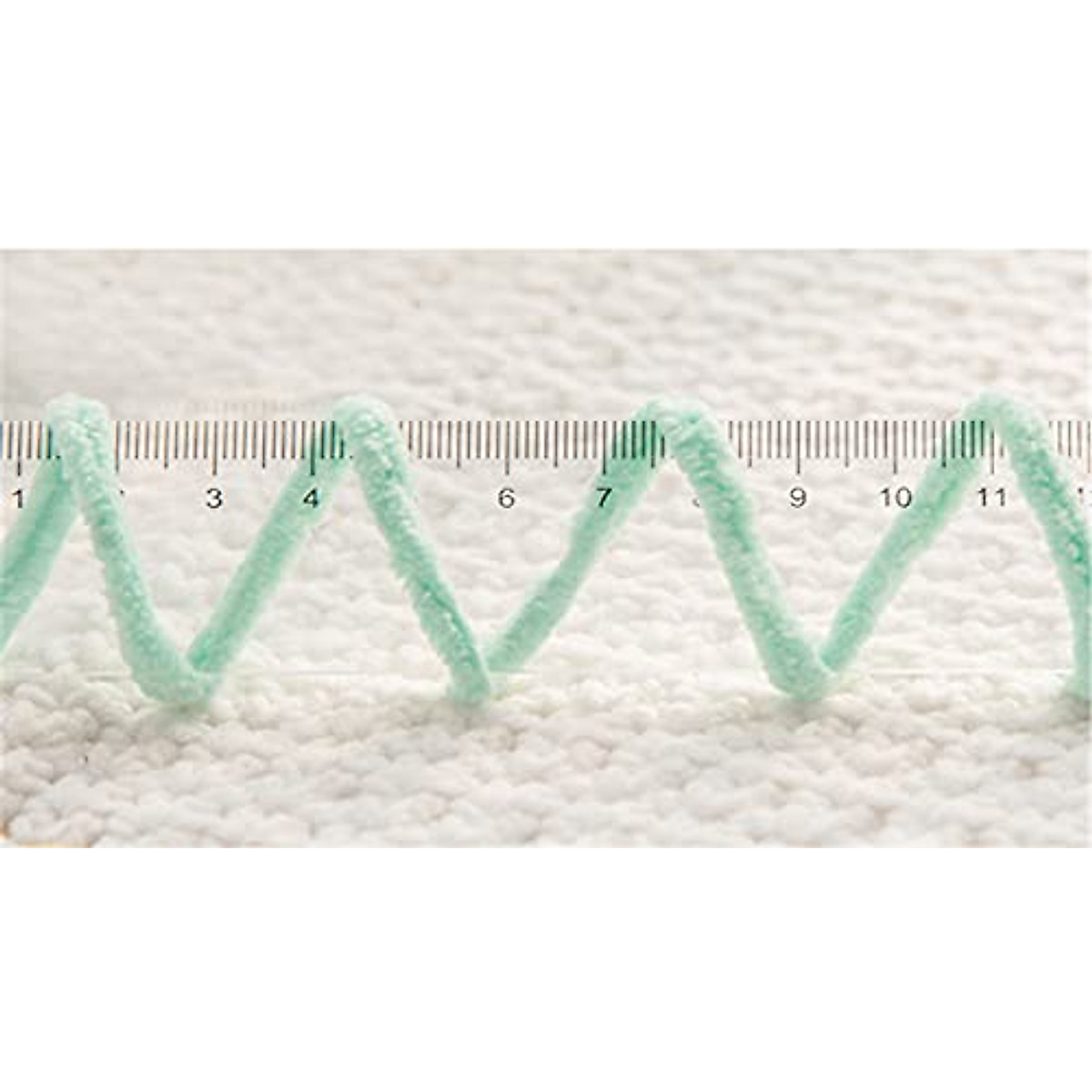 2 Pack Chenille Yarn,Multicolor Stripes Fluffy Fuzzy Bulky Thick Polyester Velvet Blanket Yarn for Crochet Knitting DIY Craft Pillow Bag Doll Making Multi 10# Total 220 Yards