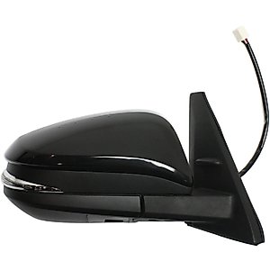 Kool Vue Passenger Side Power Heated Mirror for Toyota 4Runner 2014-2018 With Signal Light & Puddle Lamp Paintable