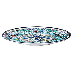 Certified International Talavera 14" Melamine Round Platter, Multicolor