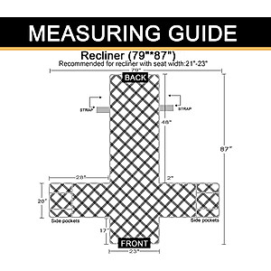 CHHKON Recliner Chair Covers Waterproof with Anti-Skip Furniture Protector Sofa Slipcover for Children, Sofa Covers for Dogs (Green, 23'')