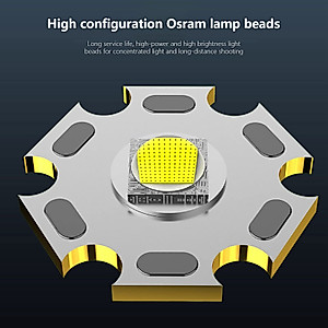 Lovskoo 4 Led Flashlight Outdoor Strong Lights High Brightness Flash Light with 8 Lighting Models, Waterproof, Portable Rechargeable Light Camping Essentials Accessories Camping Supplies Cool Stuff