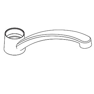 Moen 870114 Commercial Spout Kit, Chrome