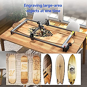 ATOMSTACK Engraving Area Expansion Kit for ATOMSTACK X7 Pro, X7, S10 Pro, A10 Pro, A5 M50 Pro Engraving Machine, Expand The Engraving Area to 850x410mm, Same Color Original Metal Profile