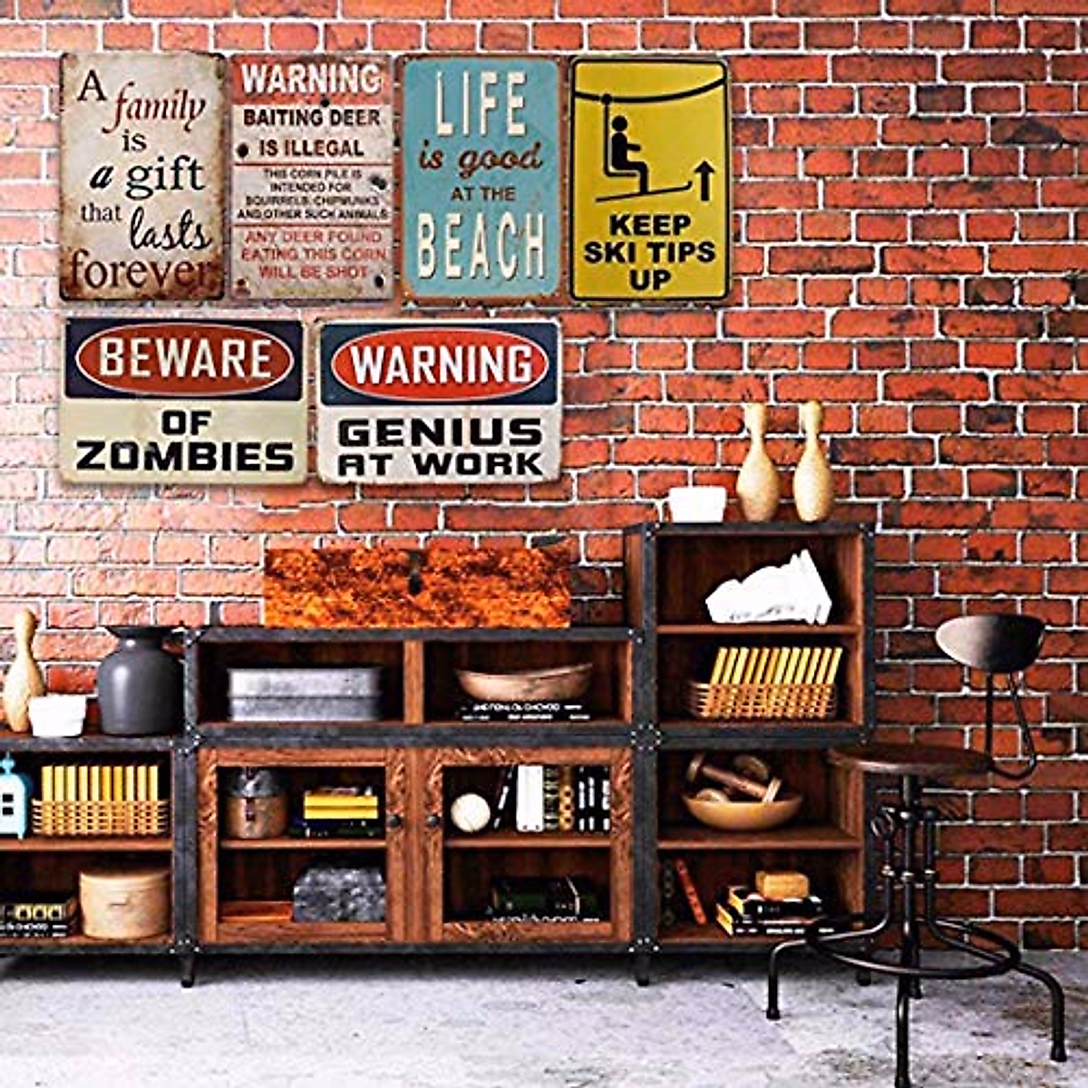 cutespree Metal Tin Signs Everything Will Kill You Motorcycle Poster So Choose Something Fun Horizontal Print Perfect, Ideas On Xmas, Birthday, Home Decor,No Frame 12x8 inch