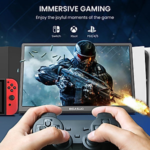 FANGOR Portable Monitor for Laptop (Black)