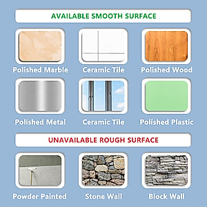 CozyBlue Suction Cup Hooks Heavy Duty - 2 Pack Waterproof Reusable Shower Hooks - Removable for Window, Glass Door, Hangers, Kitchen Tiles, Bathroom Shower Wall…