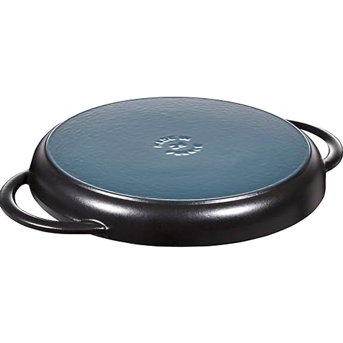 Staub Round Grill Pan 10-inch Matte Black