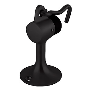 C.R. LAURENCE DL2521DU CRL Dark Bronze Floor Mounted Heavy-Duty Door Stop with Hook and Holder
