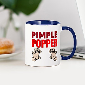 CafePress Pimple Popper Mugs Ceramic Coffee Mug, Tea Cup 11 oz