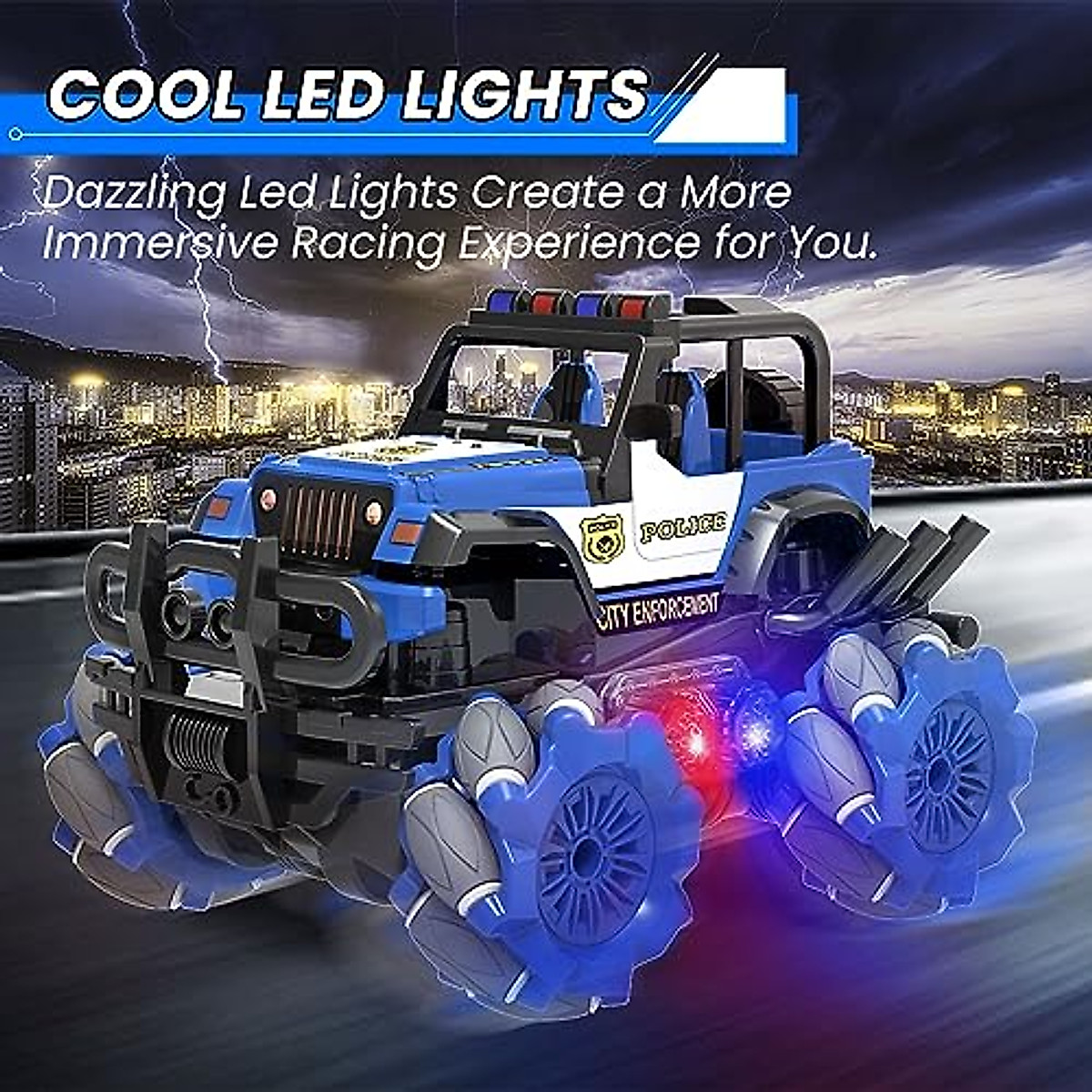 YOTOY Remote Control Car Toys for 6 7 8 9 10 Years Old Boys, Drift Stunt Remote Control Car, RC Cars for Boys Age 8-12, Stunt Car Remote Control, RC Stunt Car Toy, Drift Stunt Car, Drift RC Cars