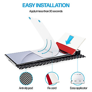 Power Theory Designed for Samsung Galaxy Note 10 PLUS 5G Screen Protector [Not Glass], Easy Install Kit, Case Friendly, Full Cover, Flexible Film Anti Scratch, 2 Pack