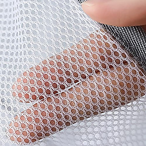 VPABES Mini Mesh Shower Dry Basket Hanging Drying Net Bath Organizer Storage for Makeup Brush Beauty Sponge Blender Hanging Dryer Rack for Bathroom Laundry