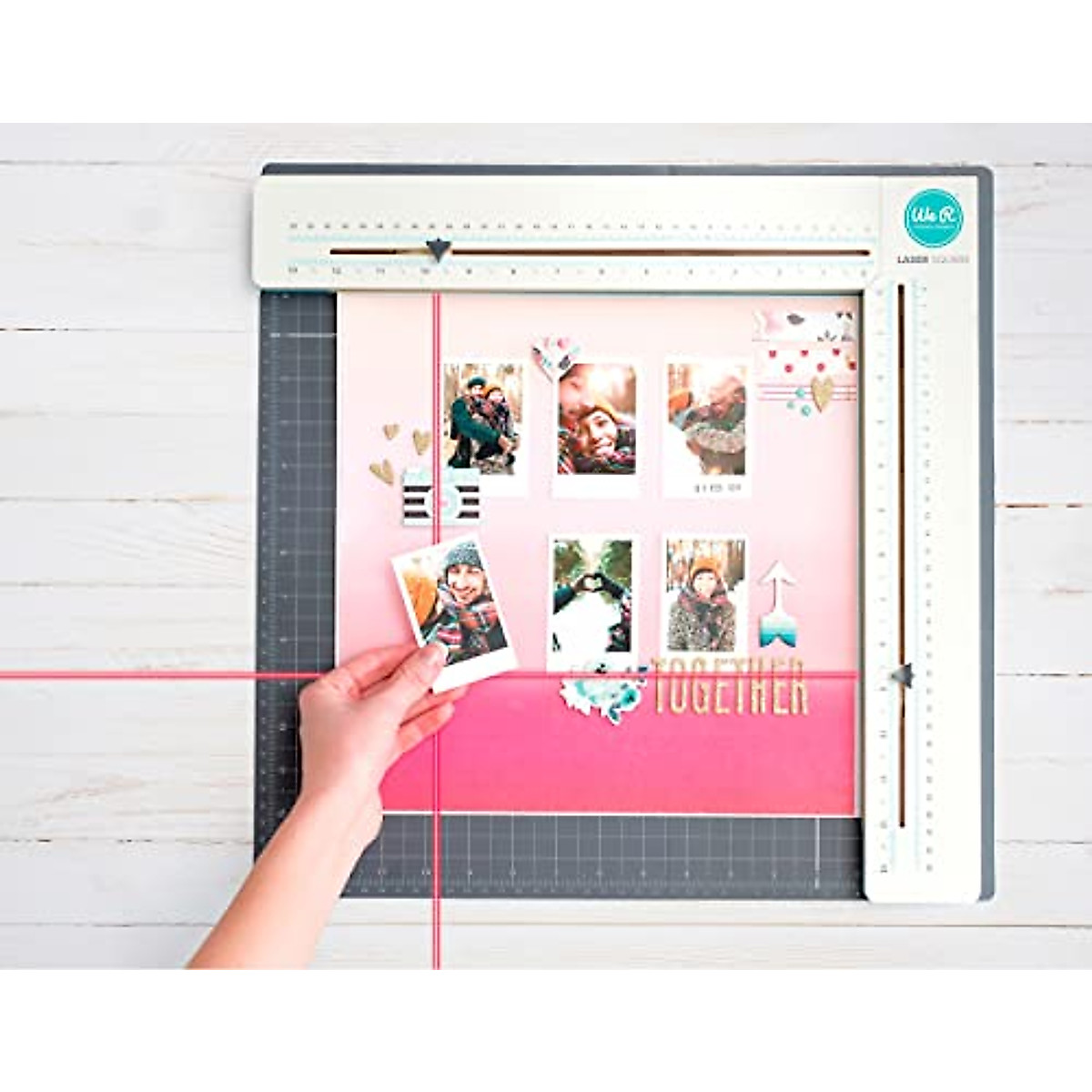 WR Tool Laser Square and Mat