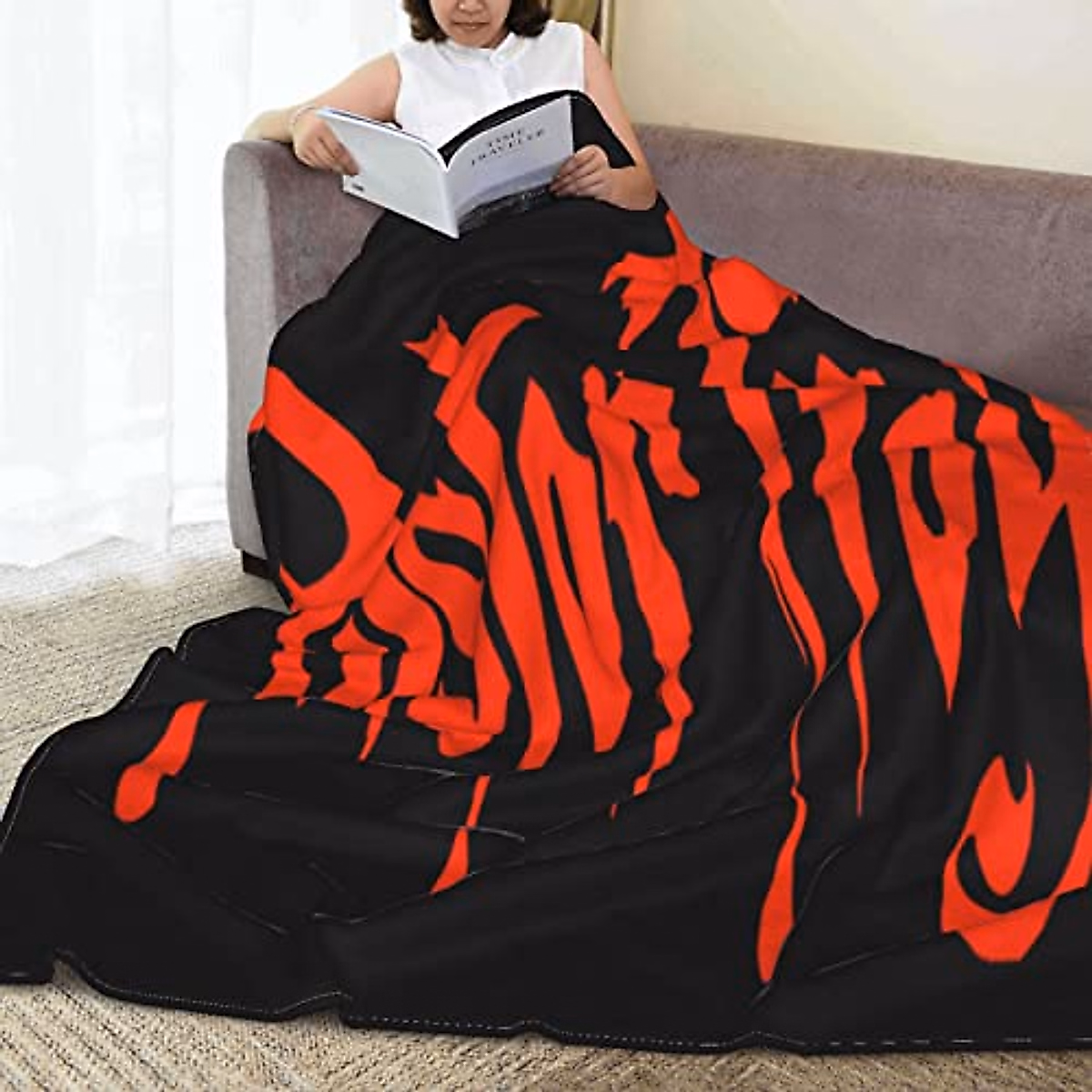 Flannel Blanket Pastor Troy Soft Lightweight Throw Blanket Warm Durable Sofa Couch Decor Beding 50"X40"